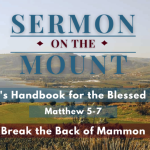 Sermon on the Mount, Part 4 | Break the Back of Mammon | Stephen Riley